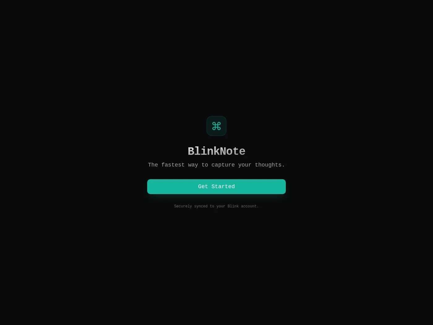 BlinkNote Clone