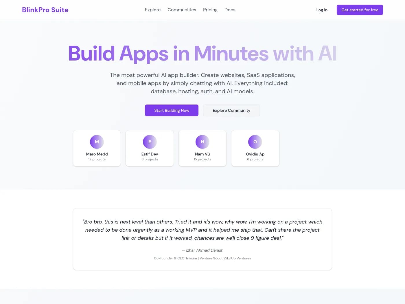 BlinkPro Suite