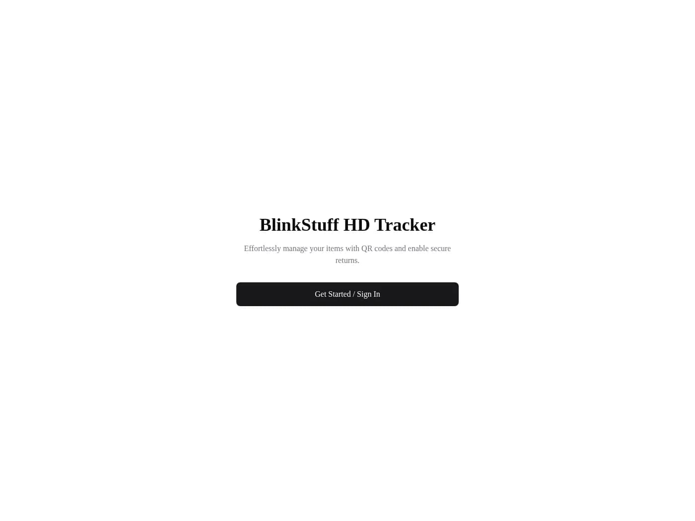 BlinkStuff HD Tracker
