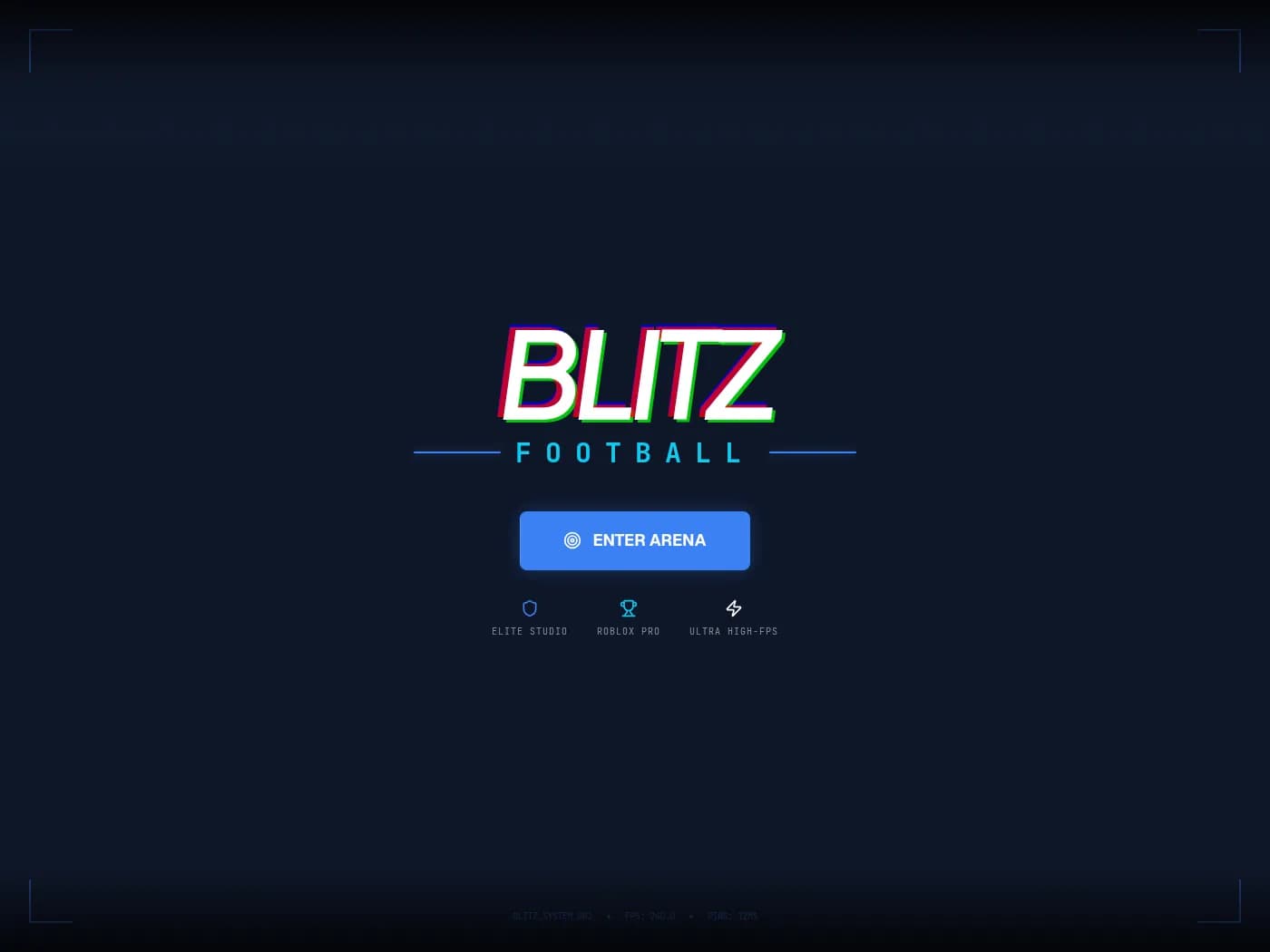 Blitz Football Intro