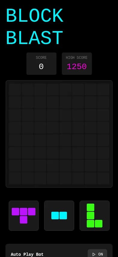 Block Blast Bot Mobile