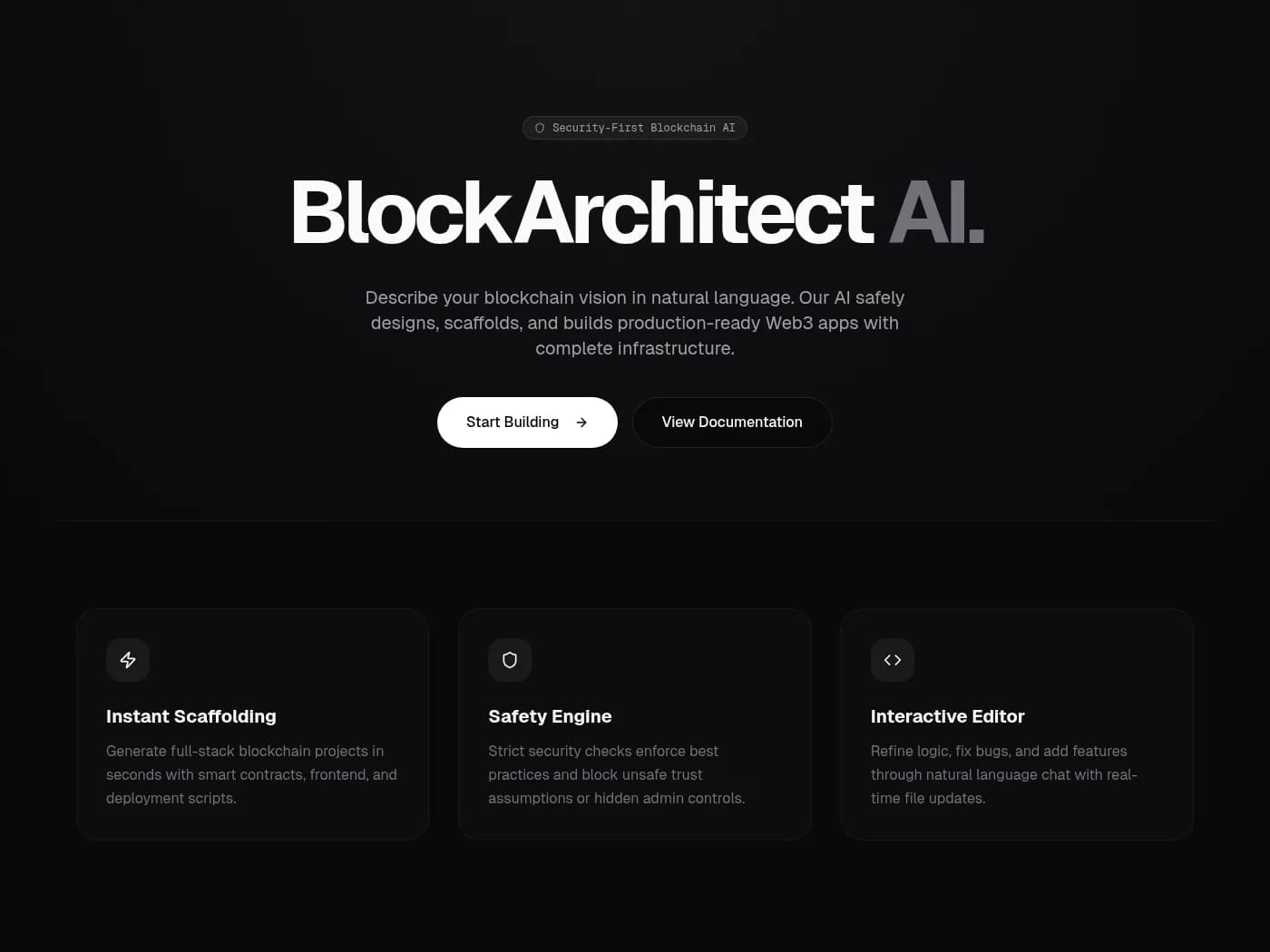 BlockArchitect AI