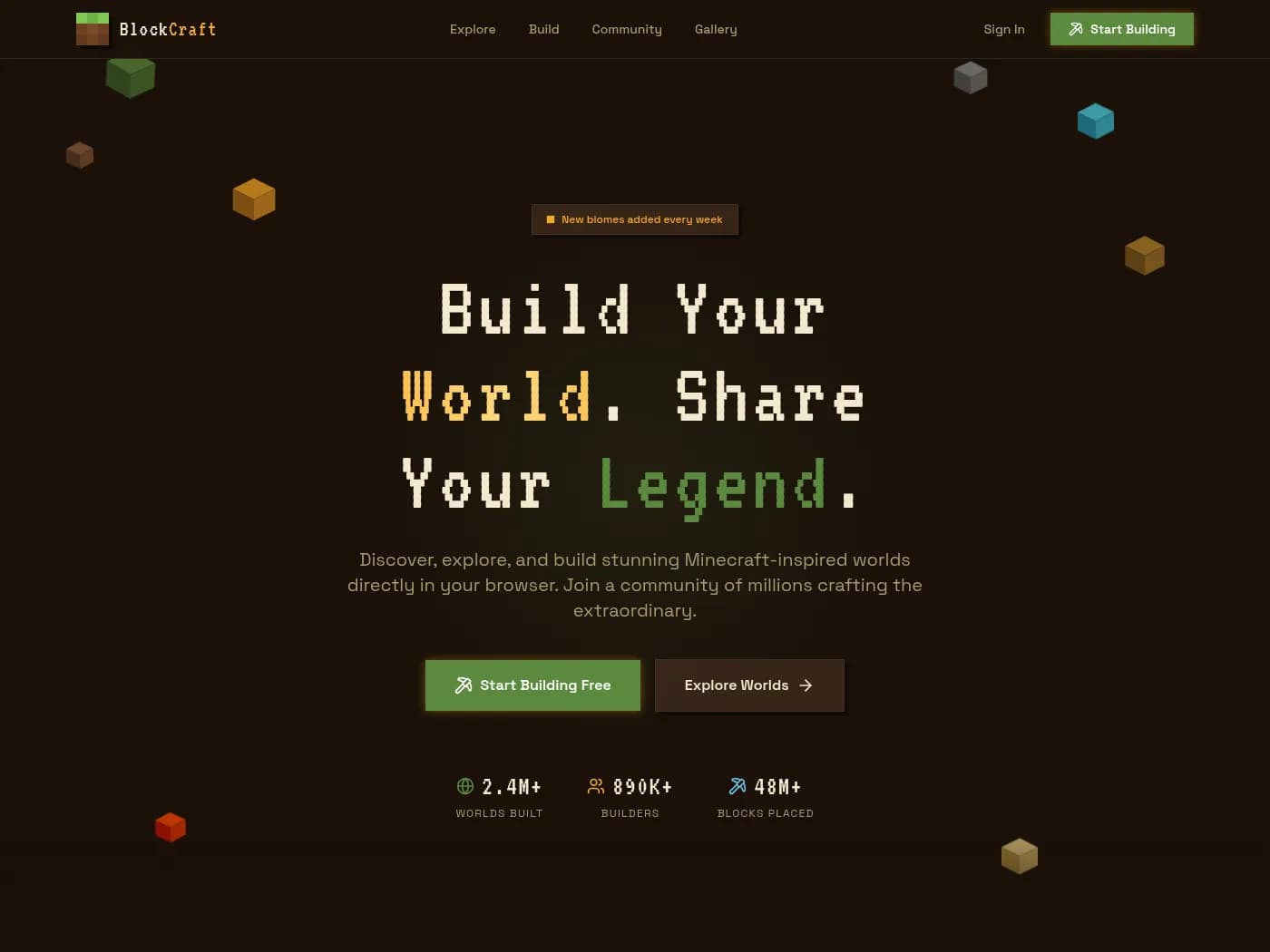 BlockCraft Explorer