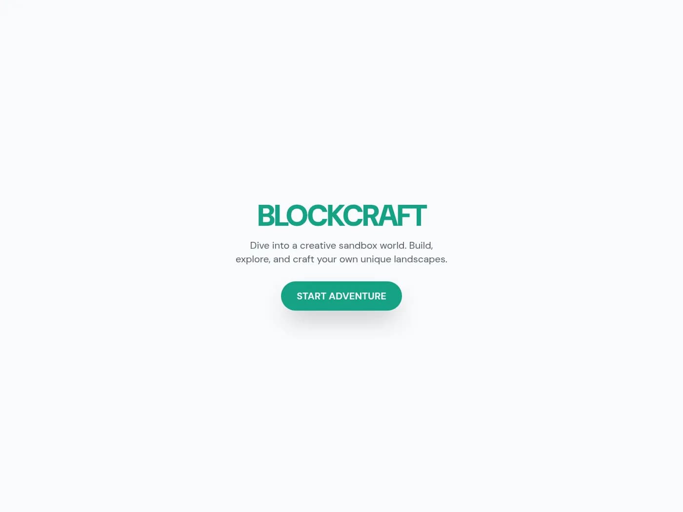 BlockCraft Adventure