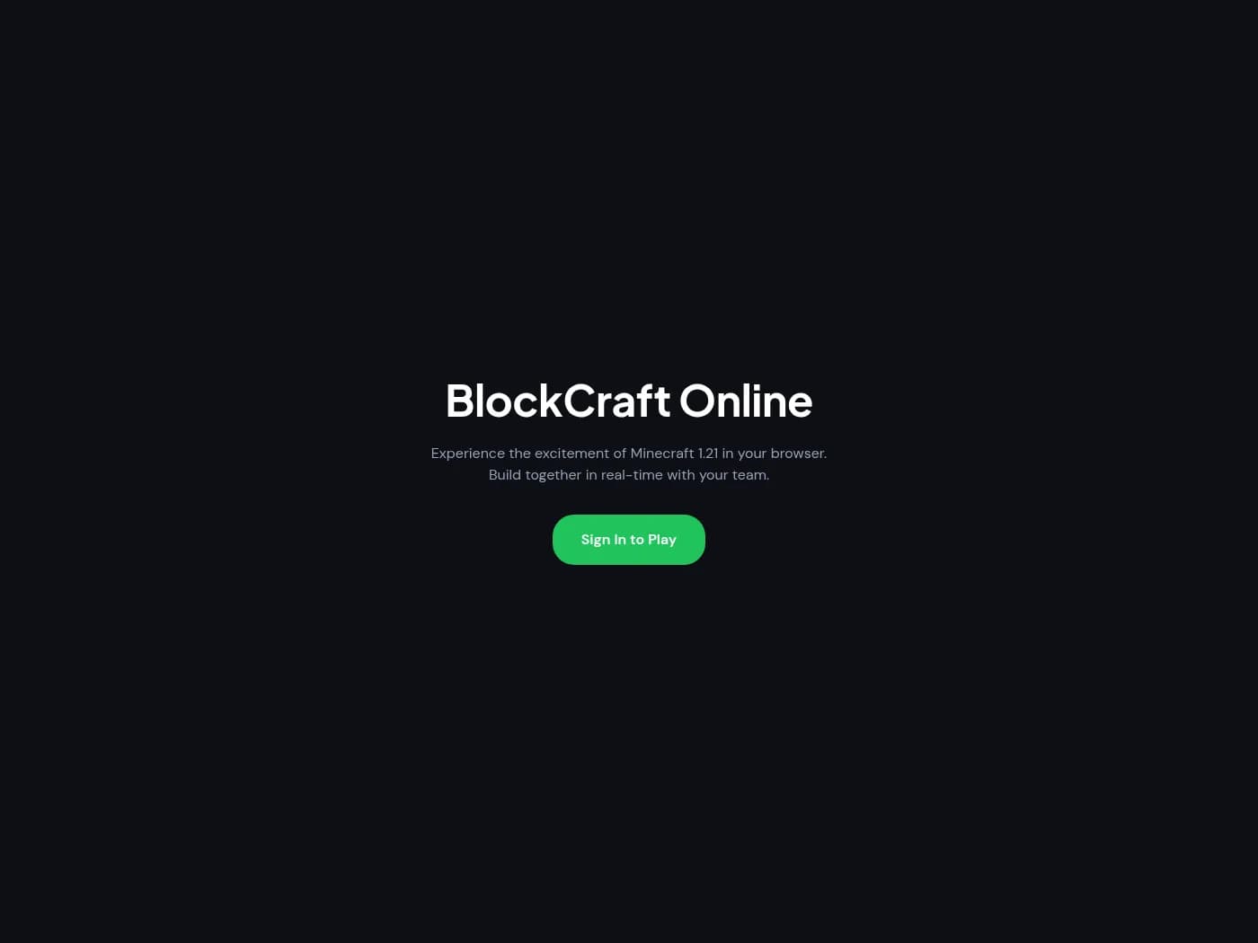 BlockCraft Online