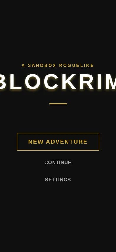 BlockRim Roguelike