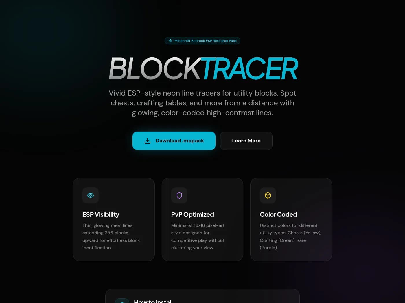BlockTracer Resource Pack