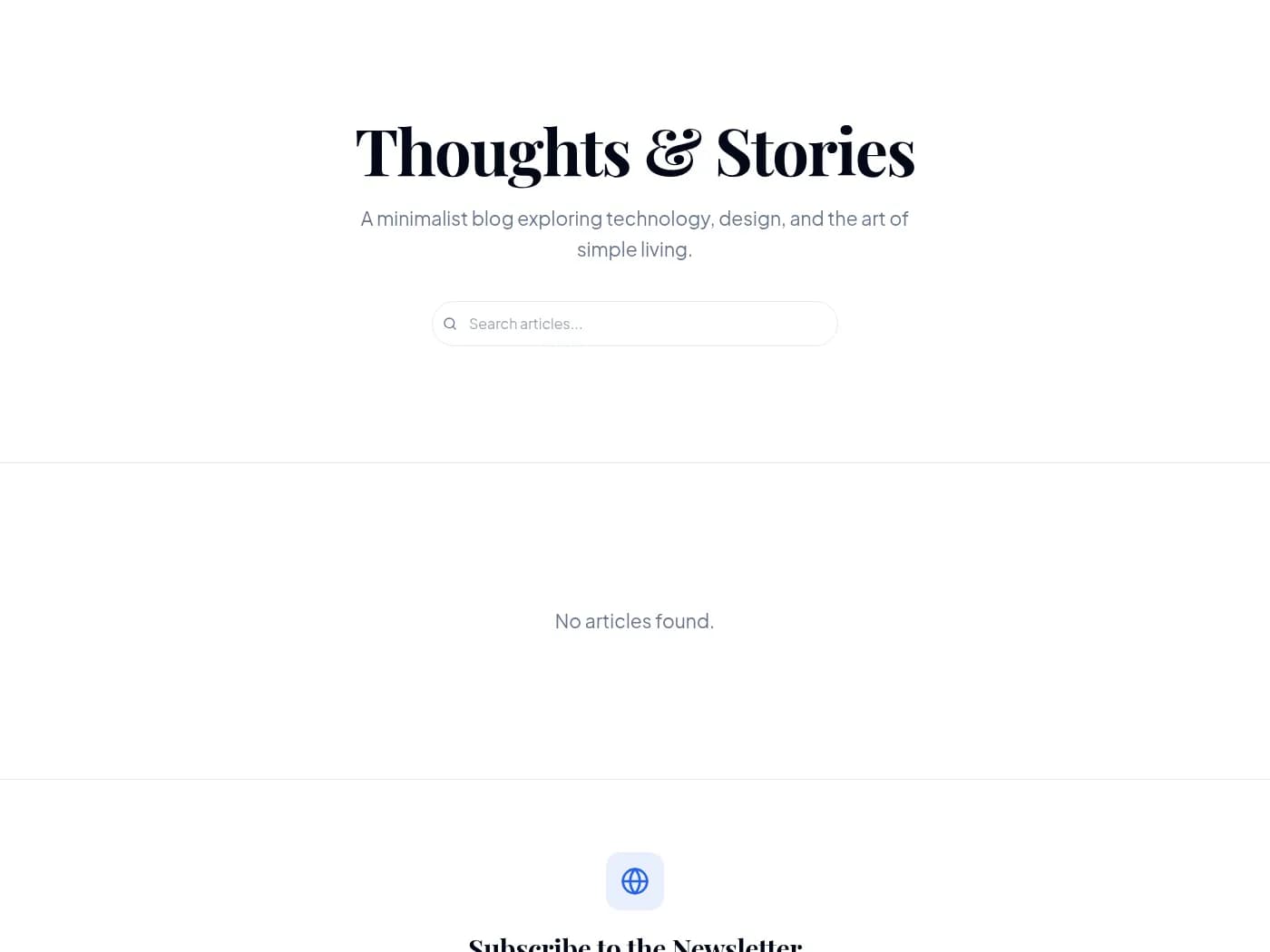 Instant Blog Builder