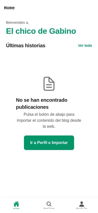 Blog Content App