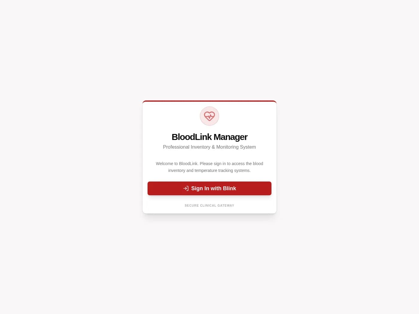 BloodLink Manager