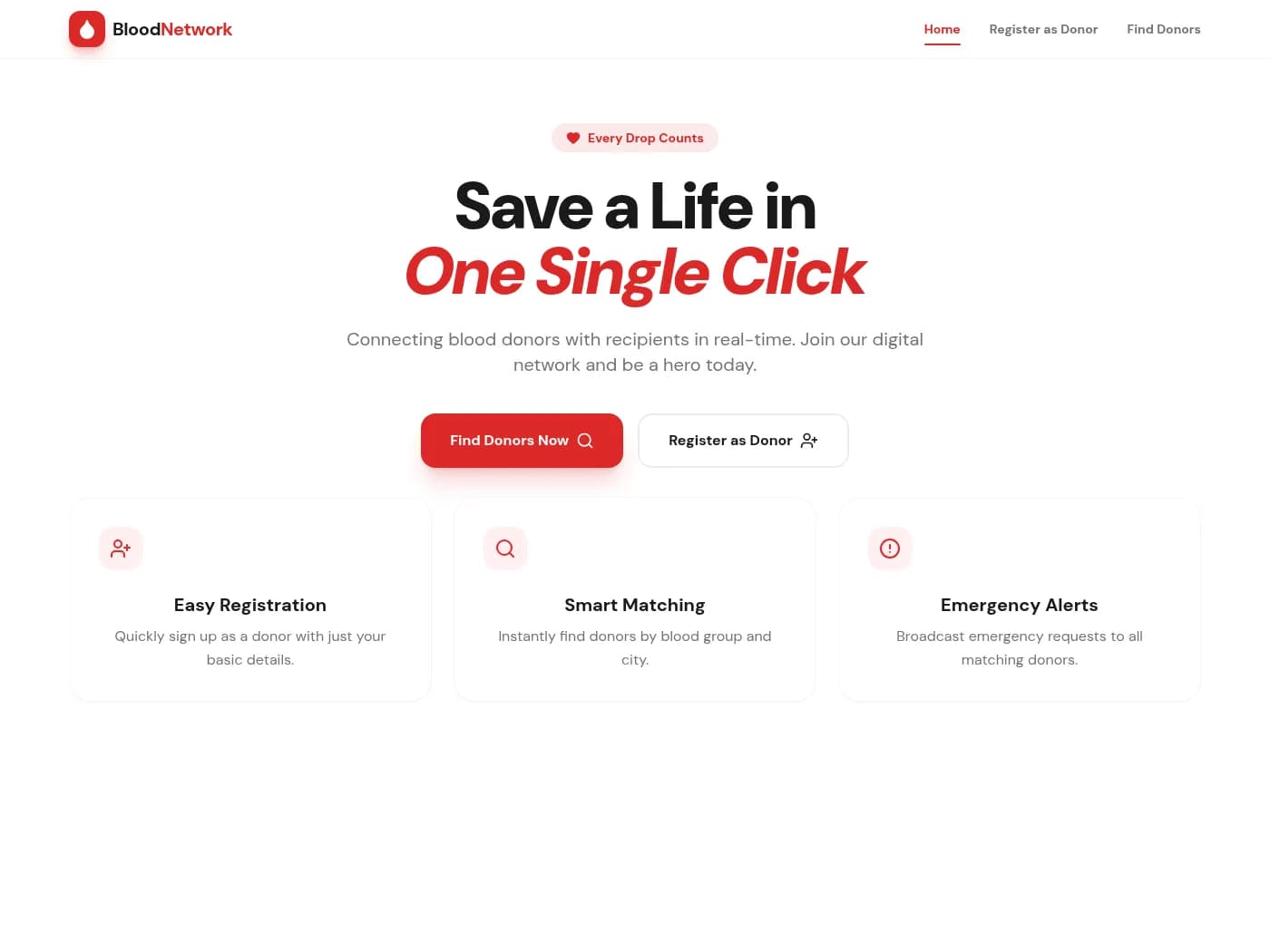 Digital Blood Donation