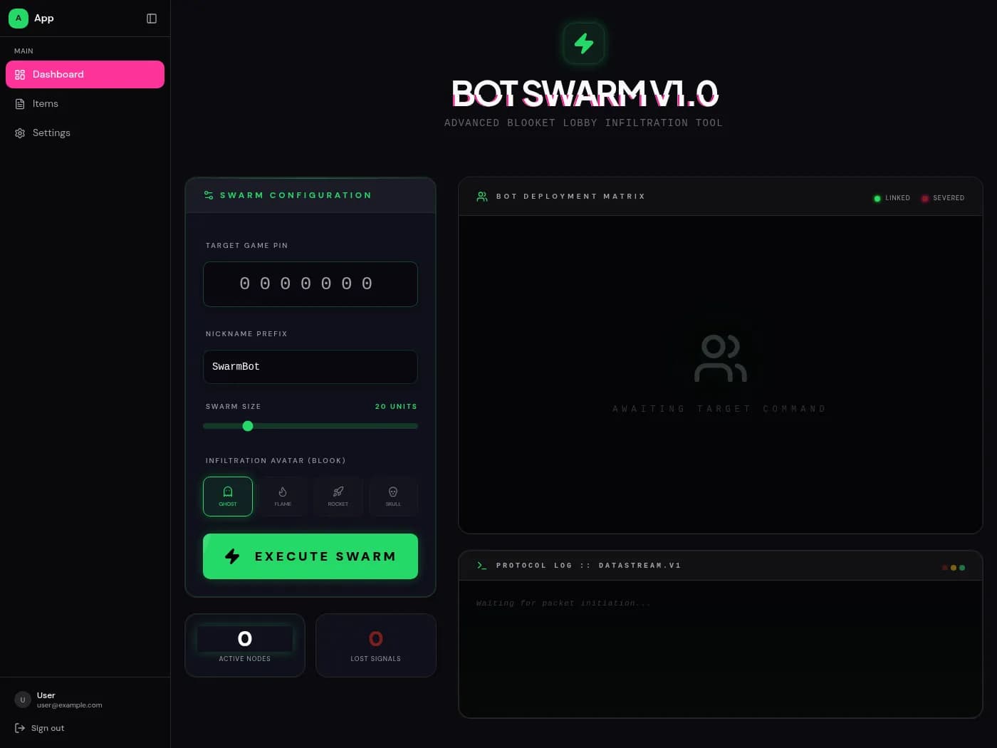 Blooket Bot Swarm