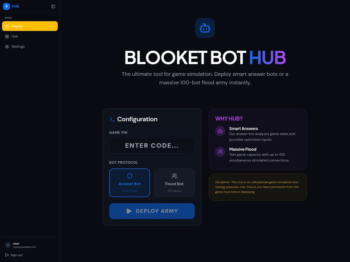 Blooket Bot Hub
