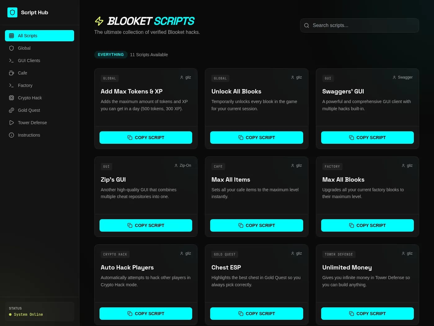 Blooket Script Hub