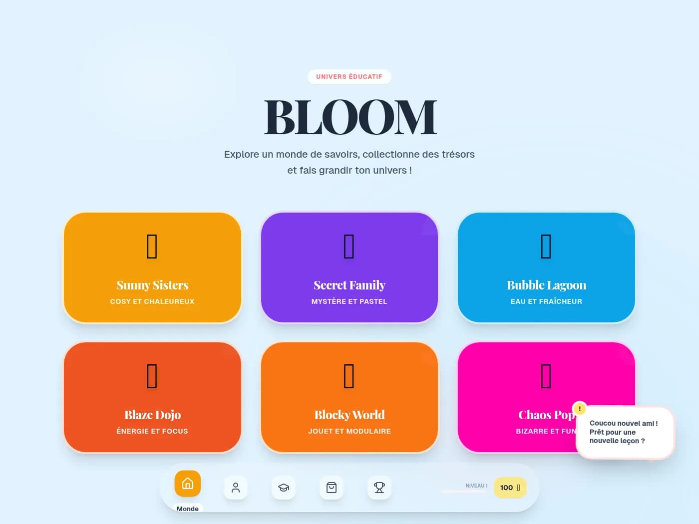 BLOOM Univers Éducatif