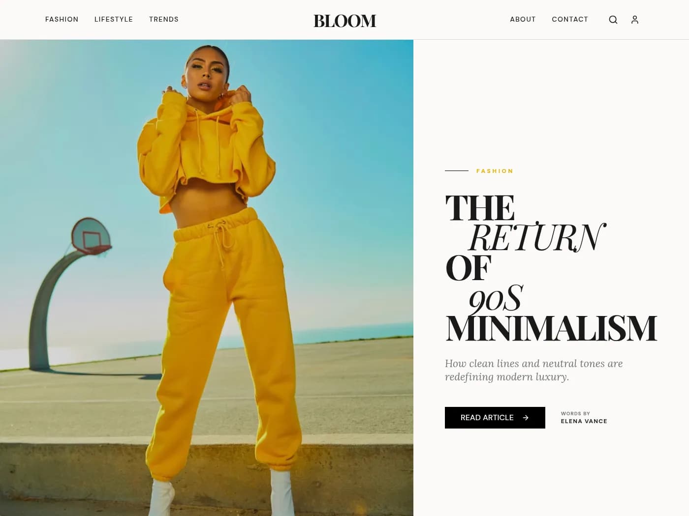 Bloom Magazine Site