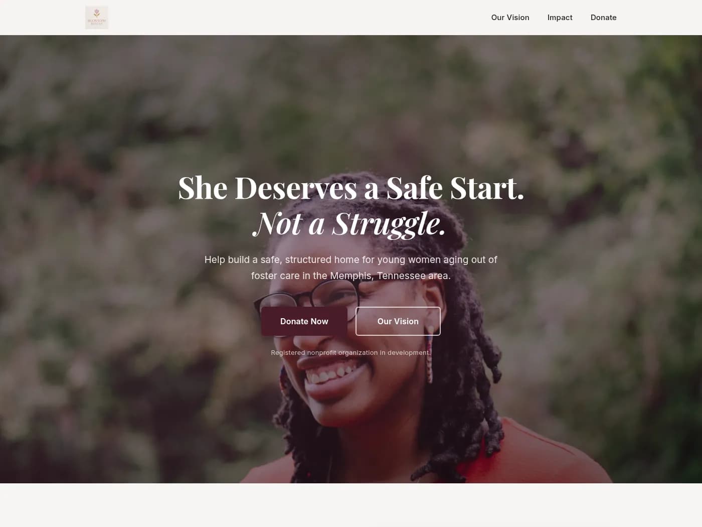 Blossom House Website