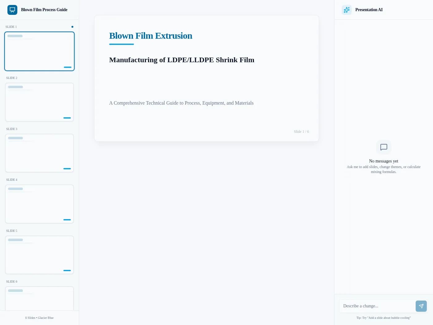 Blown Film Process Guide