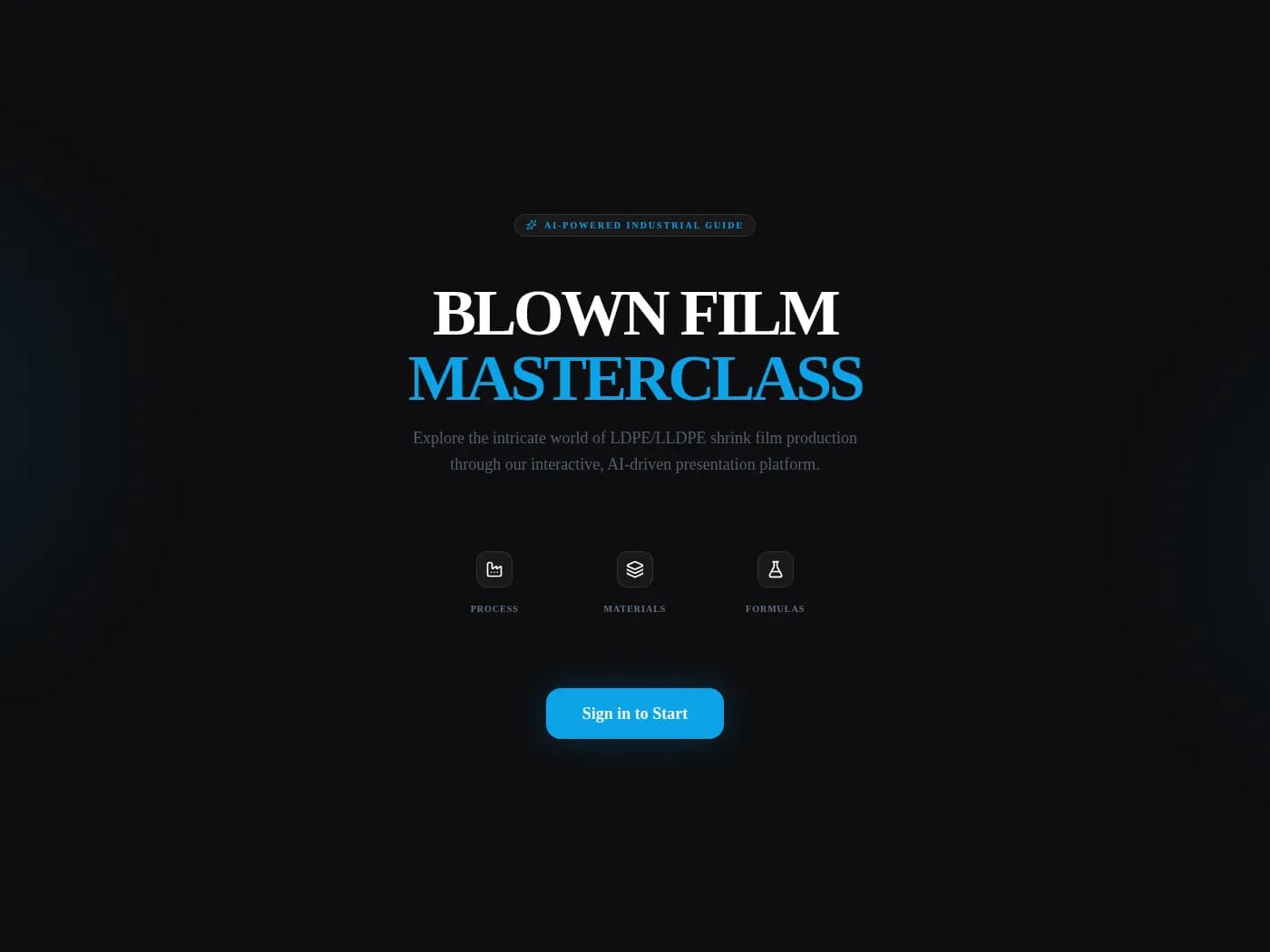 Blown Film Guide Slides