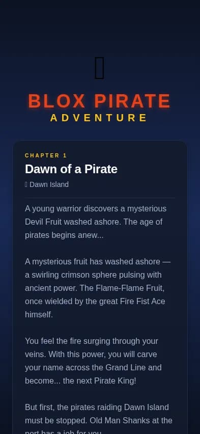 Blox Pirate Adventure