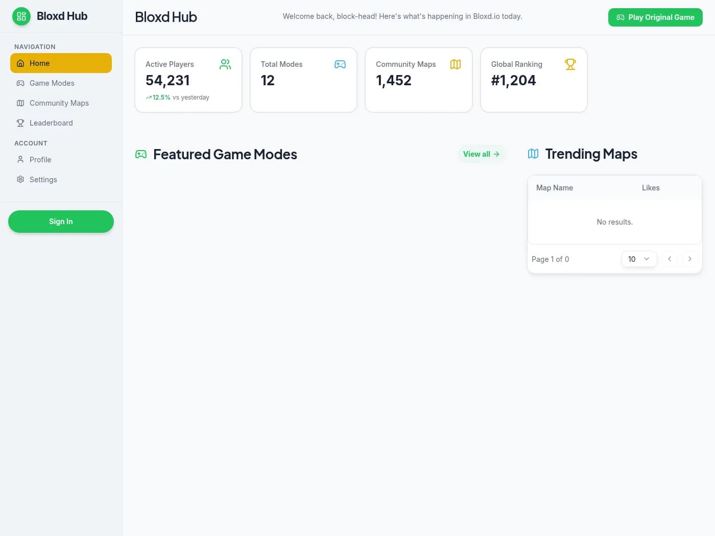 Bloxd.io Game Hub