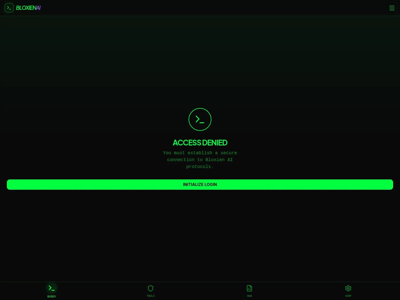 Bloxien AI Hacker App