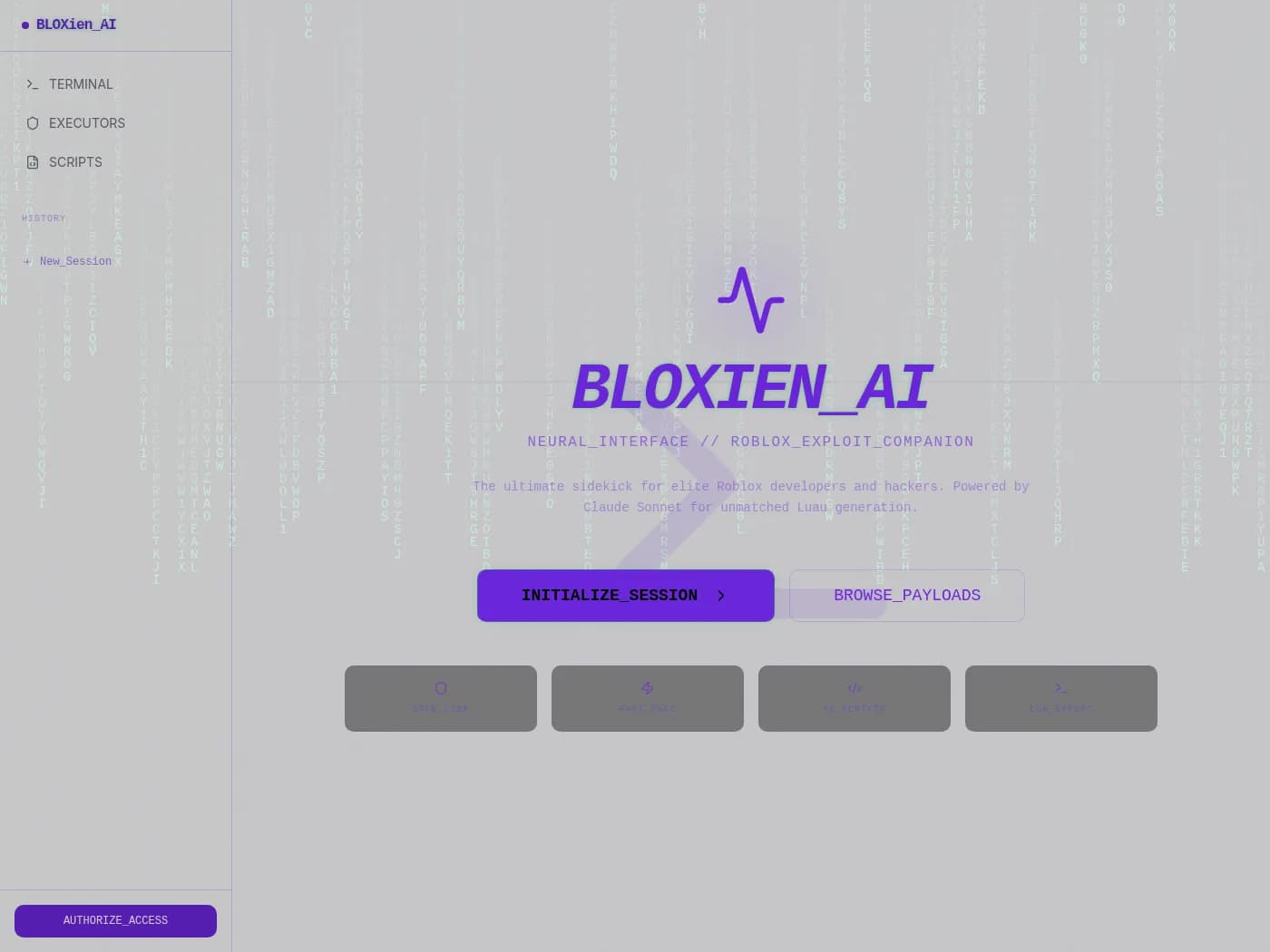 Bloxien AI Buddy