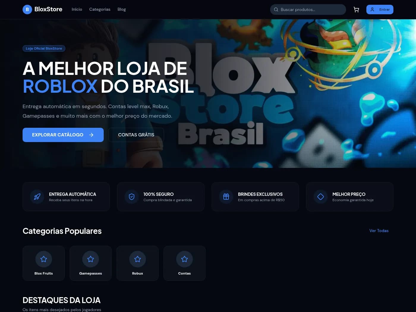 BloxStore Visual Shop