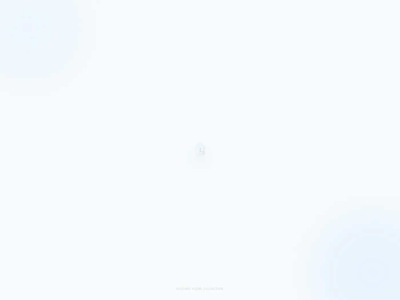 Blue Invite Card