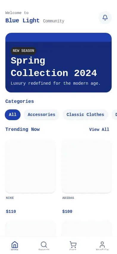 Blue Light Community App