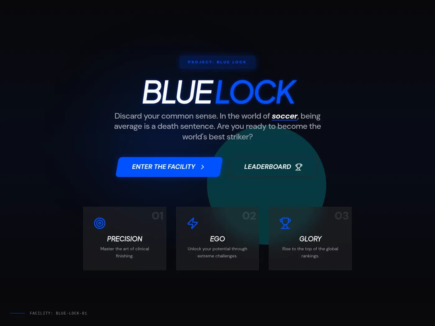 Blue Lock Game Hub