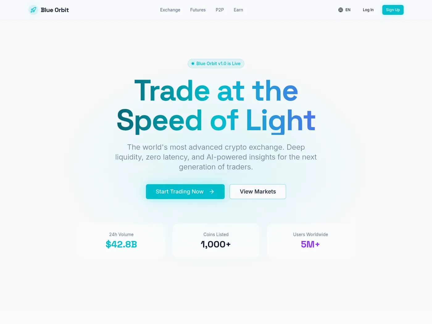 Blue Orbit Exchange