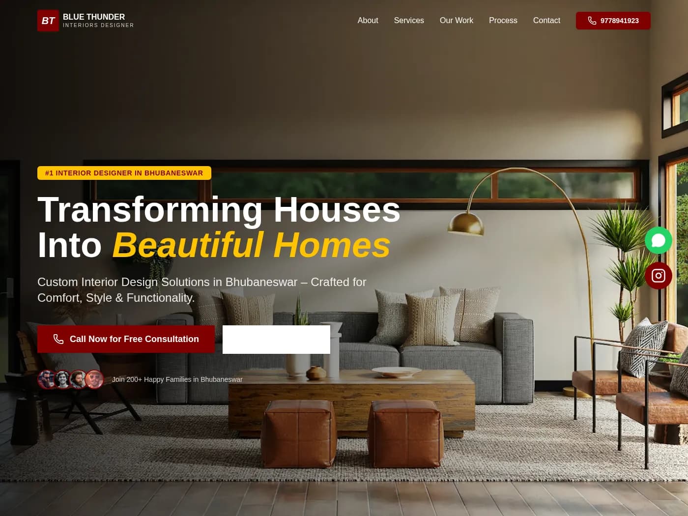 Blue Thunder Interiors Site