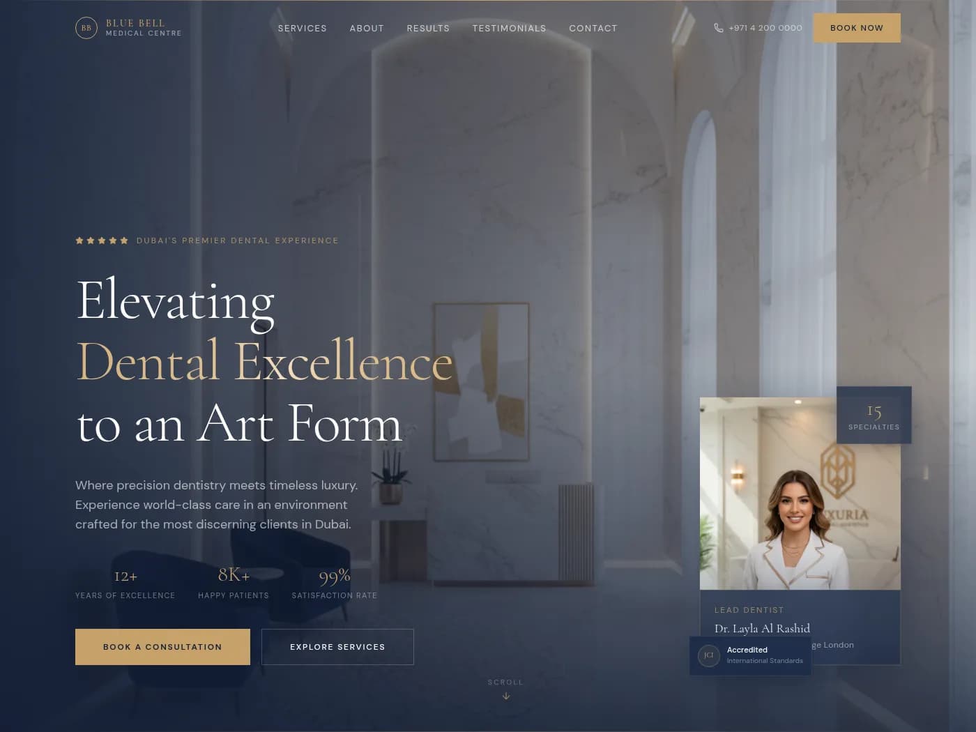 Blue Bell Luxe Landing
