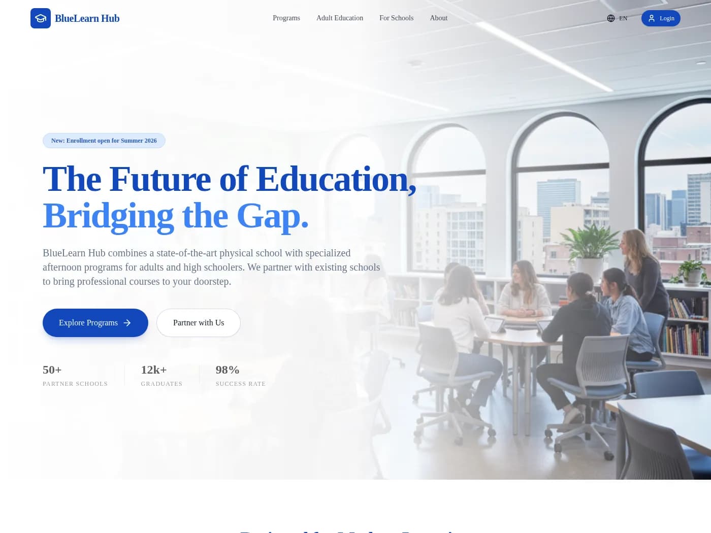 BlueLearn Hub