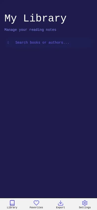 BlueNotes Reader