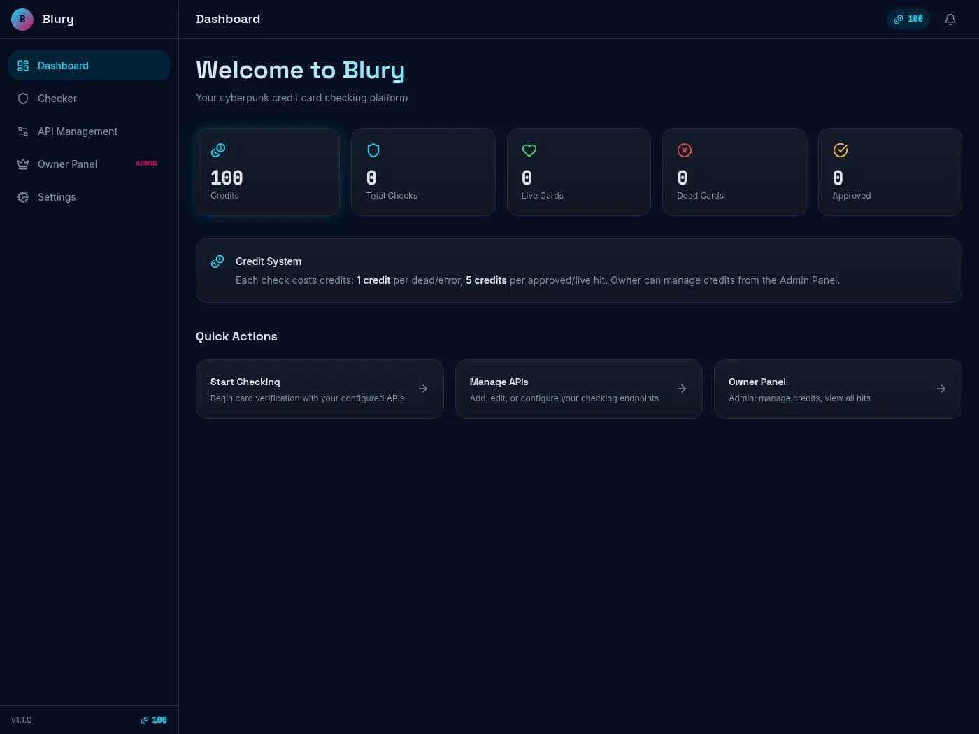 Blury Card Checker