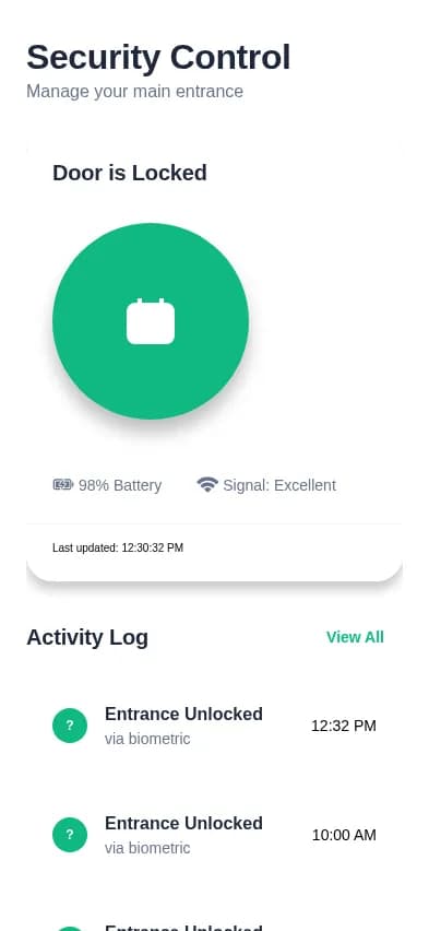 Blynk ESP32 Door Unlock