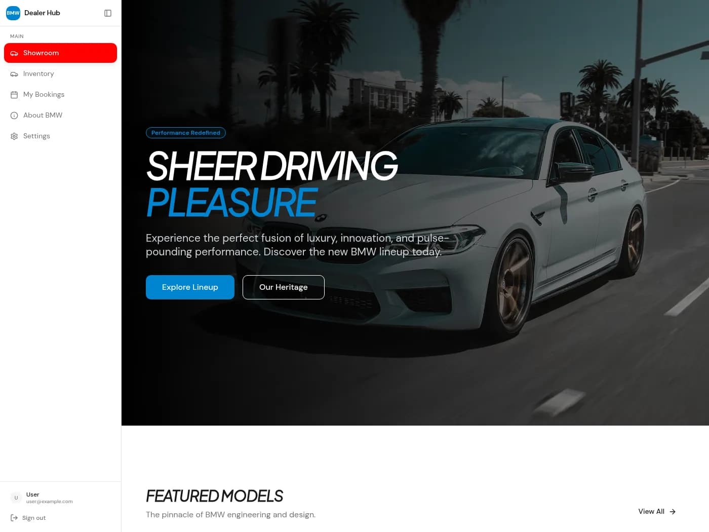 BMW Dealer Hub
