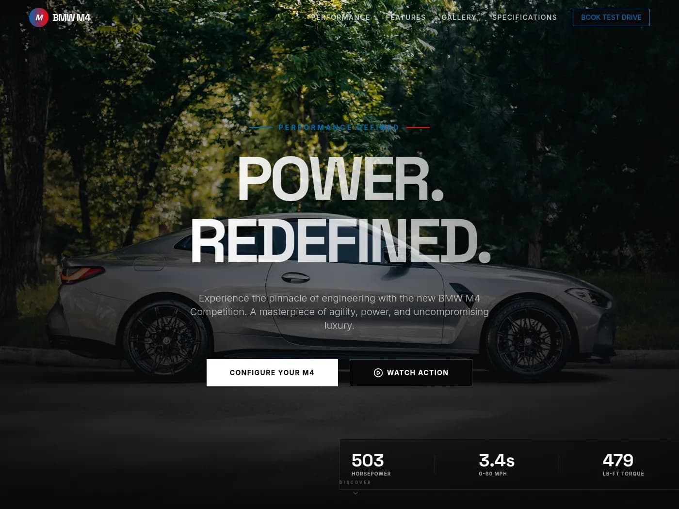 BMW M4 Showcase