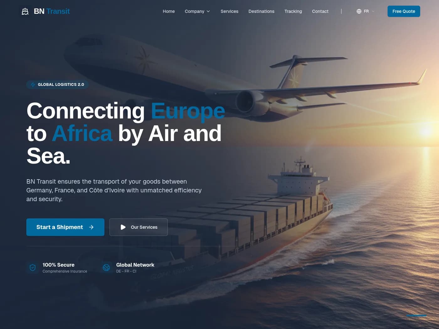 BN Transit Cargo Web