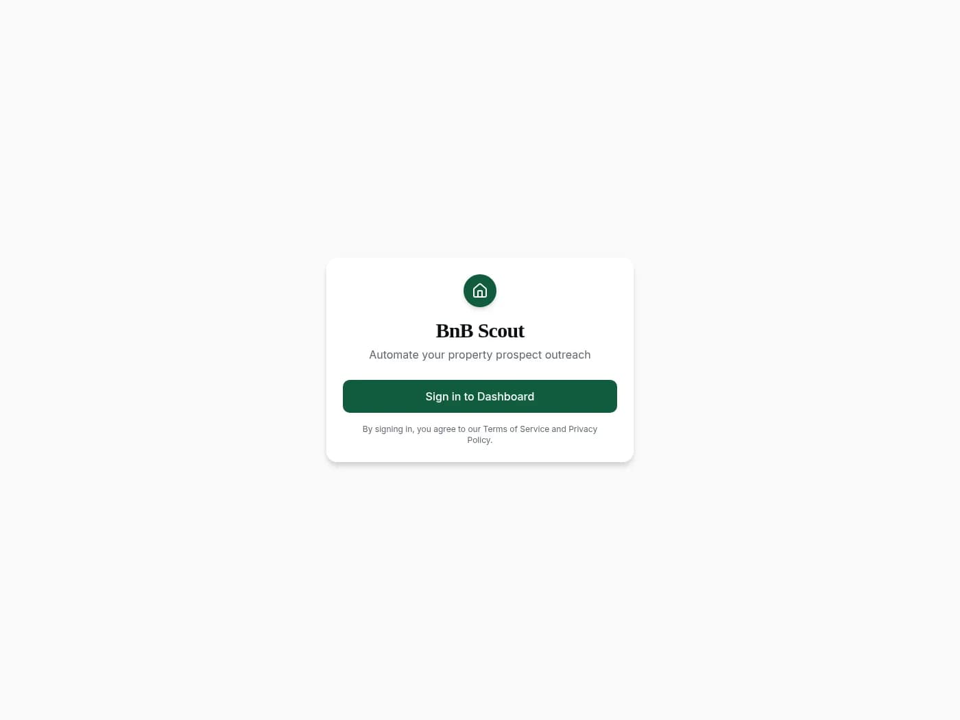Auto BnB Prospect System