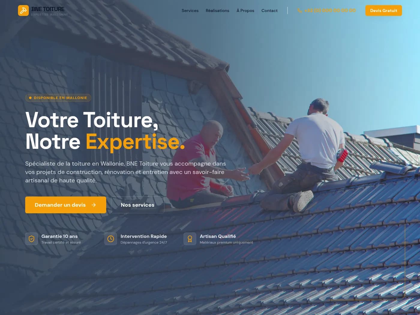 BNE Toiture Wallonie
