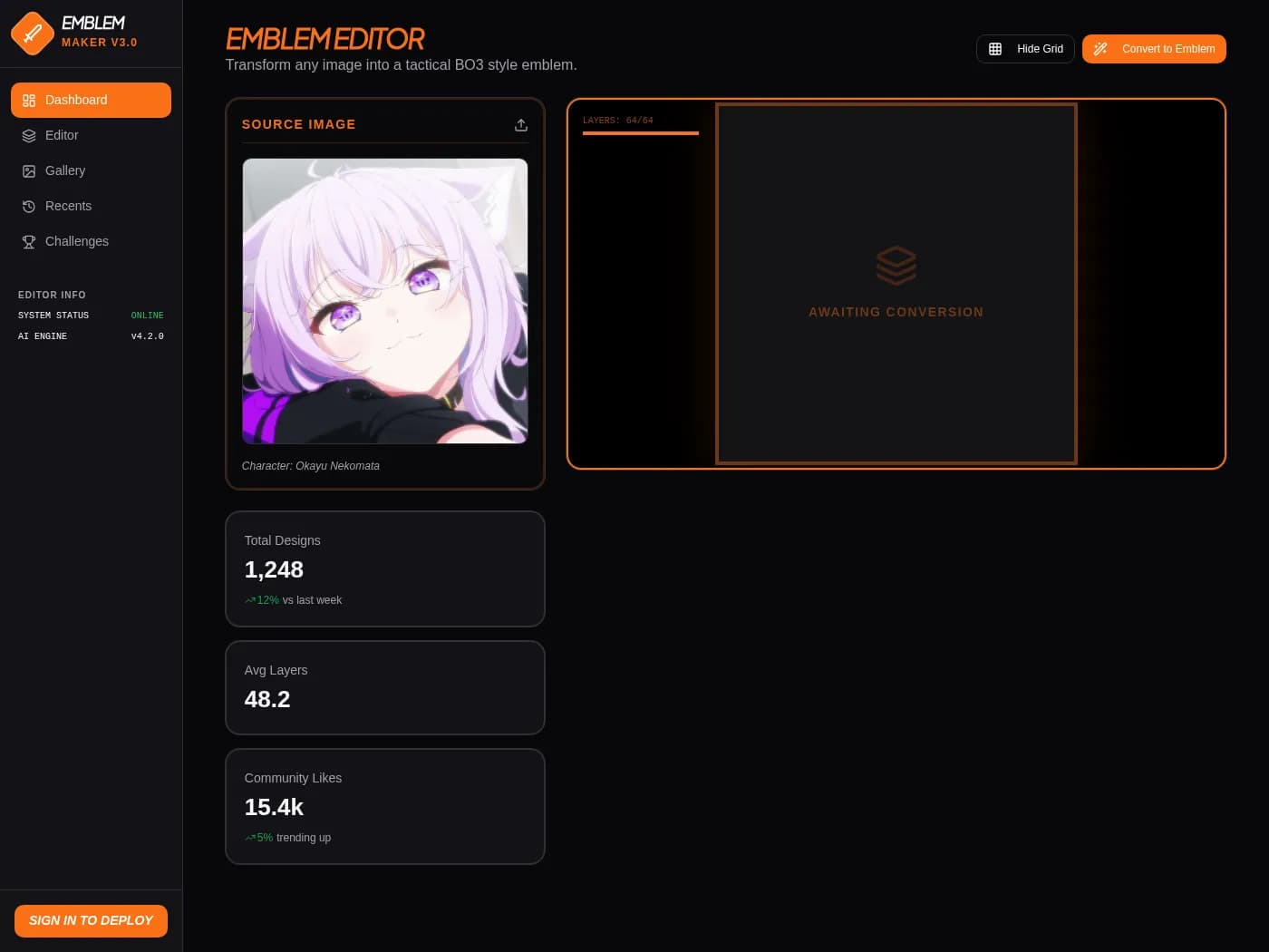 Black Ops 3 Emblem Maker