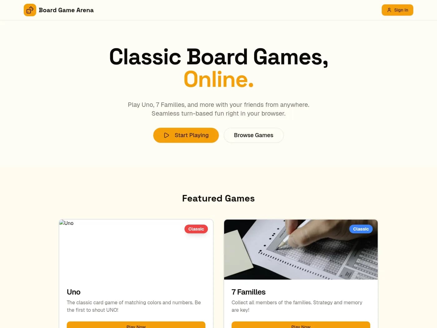Board Game Arena