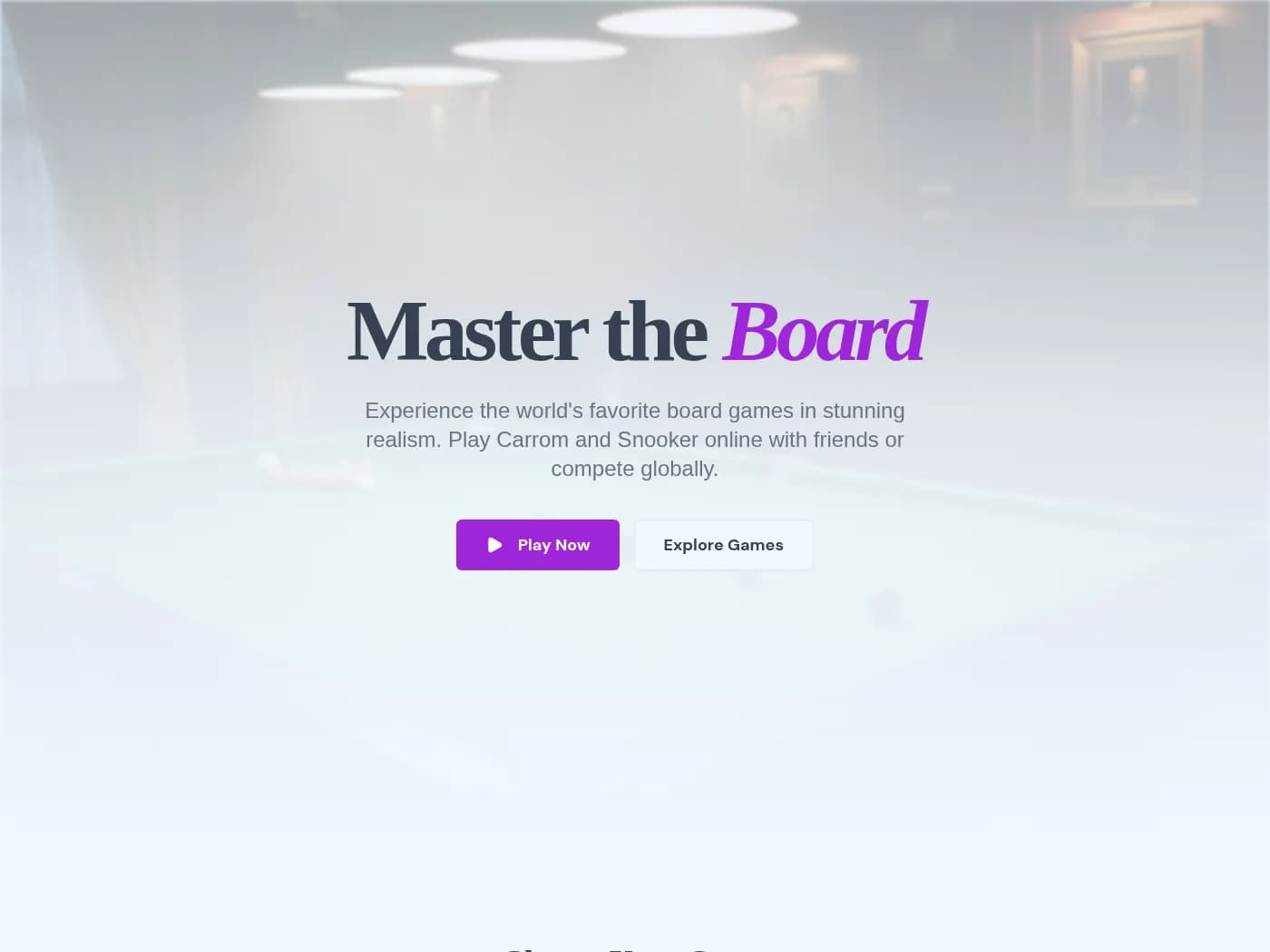 Board Game Web Clone