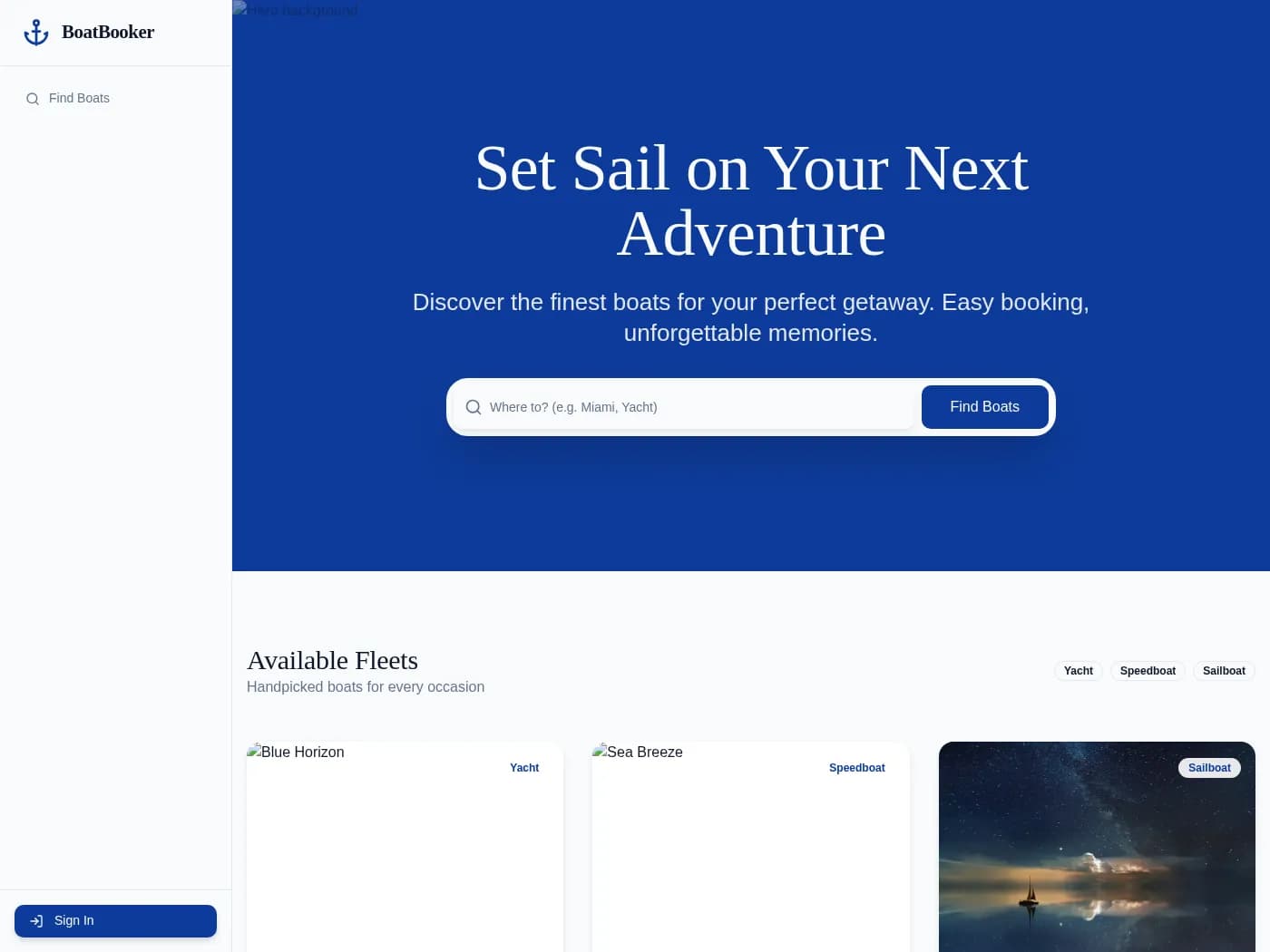 BoatBooker SaaS