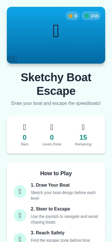 Sketchy Boat Escape