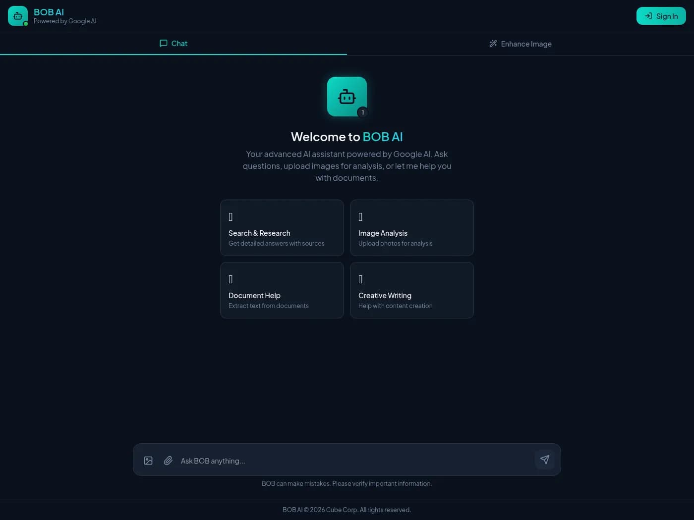 BOB AI Assistant