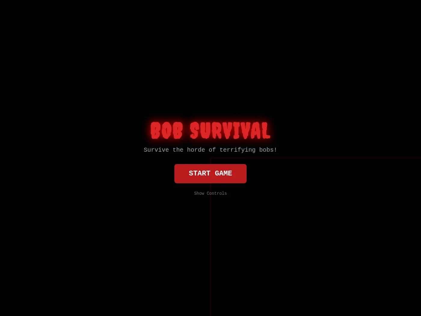 Bob Survival Game